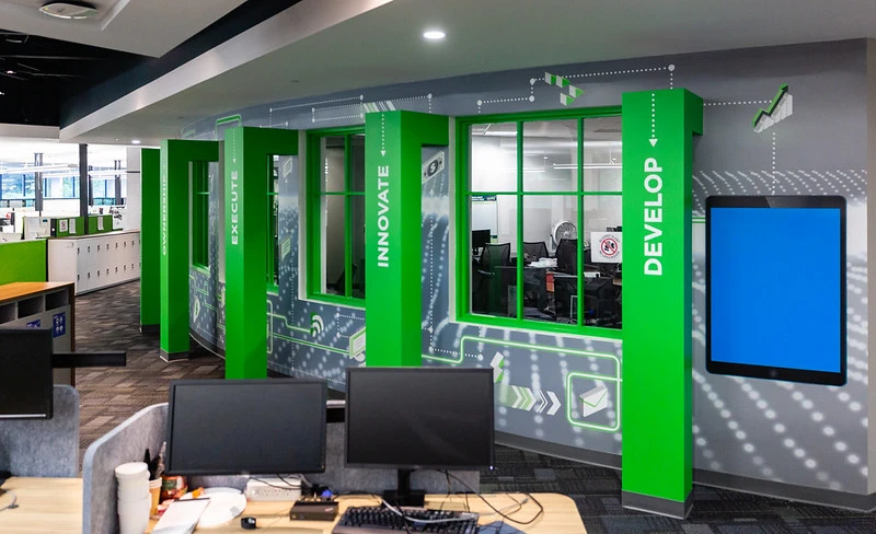 Color Reflections Can Customize Environmental Graphics & Experiential ...